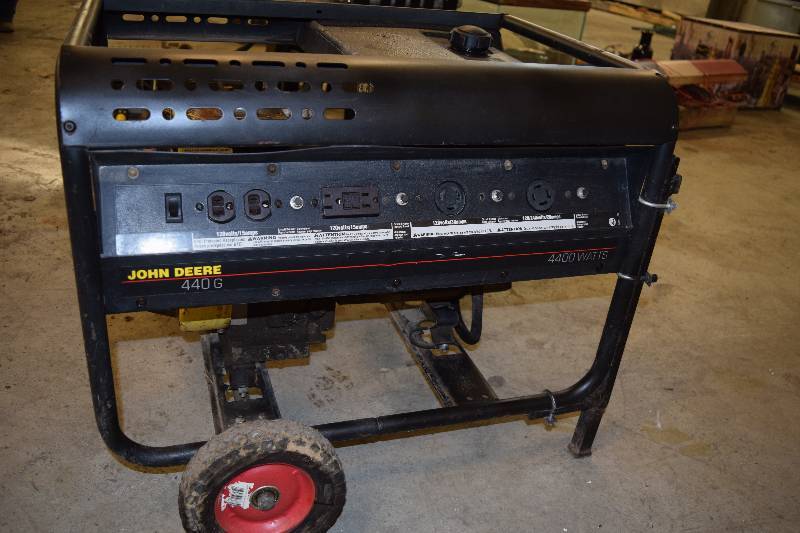 440G John Deere Generator | Capital Equipment WareHouse Remodel Sale ...