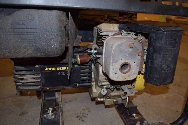440G John Deere Generator | Capital Equipment WareHouse Remodel Sale ...