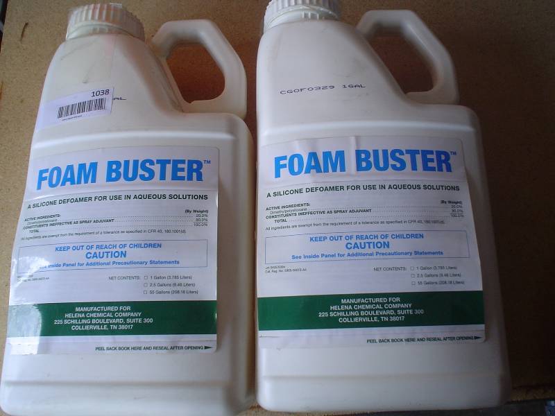 2 ct. lot Foam Busters- Silicone de-foamer for use in aqueous solutions ...