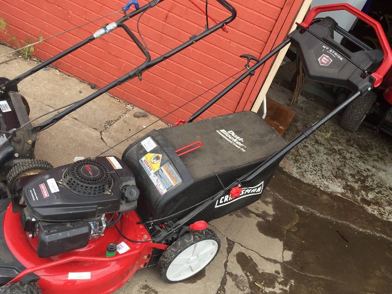 Craftsman 21" 159cc OHV Craftsman Engine, My Stride Rear Drive Self ...