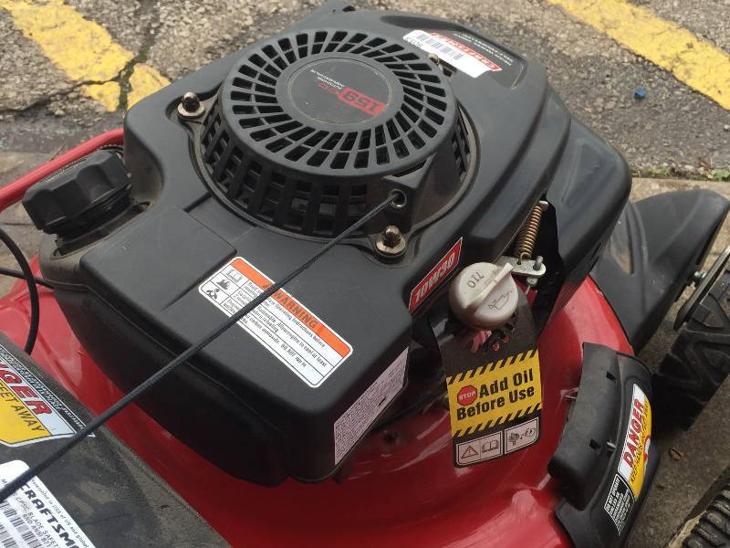 Craftsman 21" 159cc OHV Craftsman Engine, My Stride Rear Drive Self ...