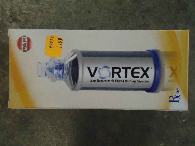 PARI Vortex Non Electrostatic valved holding chamber. | Complete Store ...