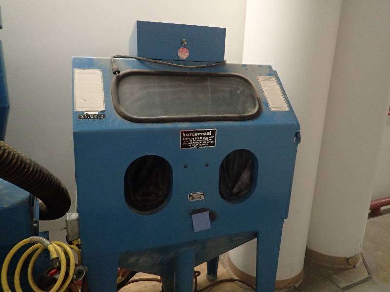 Universal Abrasive Bead Blast Machine | Hallmark Kansas City photo ...