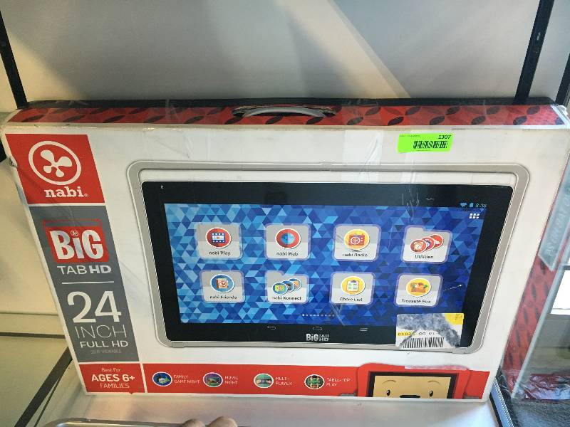 NABI BIG TAB HD 24" TABLET WIF - NFC - 16 GB | EM AUCTION SALE ...