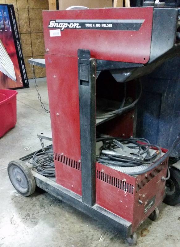 Snap-On YA205 A Mig Welder | Little Joe's Big Item Bonanza | Equip-Bid