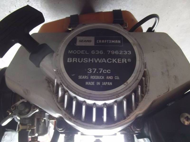 SEARS CRAFTSMAN BRUSHWACKER | Polaris ATV, Big Bos Pottery, Sweepster ...