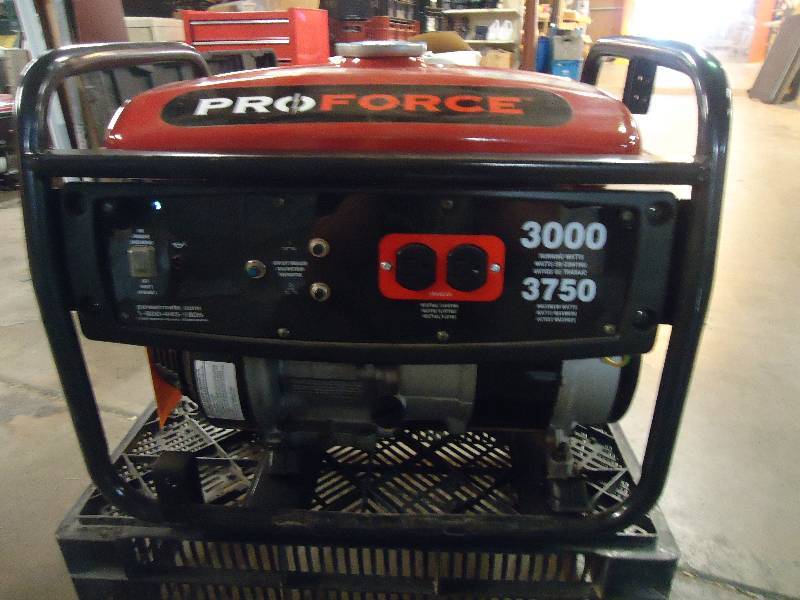 Proforce generator. | Complete Store Liquidation ♦ Tools ♦ Hardware ♦ ...