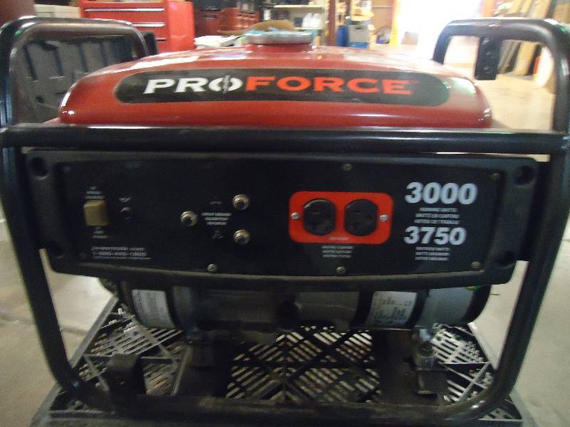 Proforce generator. | Complete Store Liquidation ♦ Tools ♦ Hardware ♦ ...