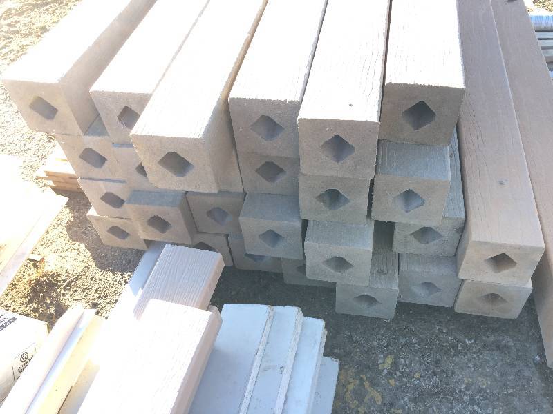 10 ONLY- COMPOSITE 4x4 FENCE/DECK POSTS | SOUTH KC/Grandview- HOME ...