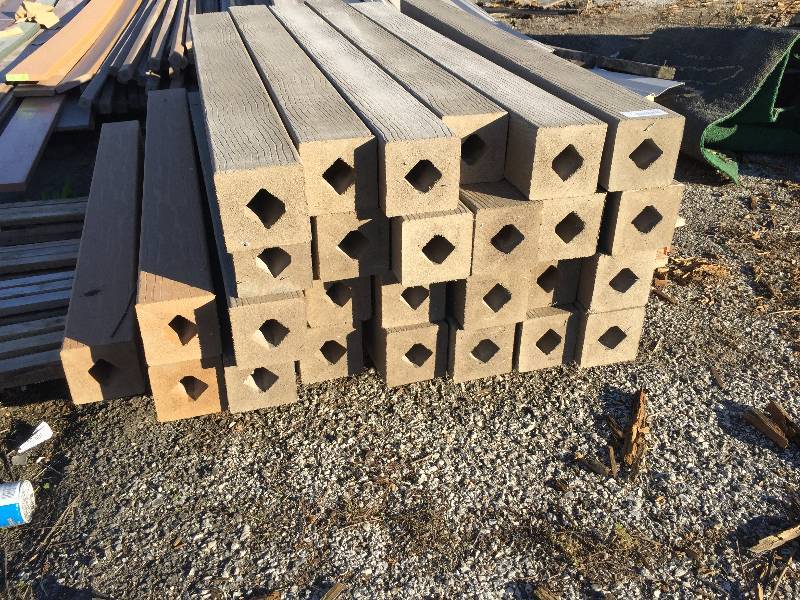 7 ONLY COMPOSITE 4x4 FENCE/DECK POSTS | SOUTH KC/Grandview- HOME ...