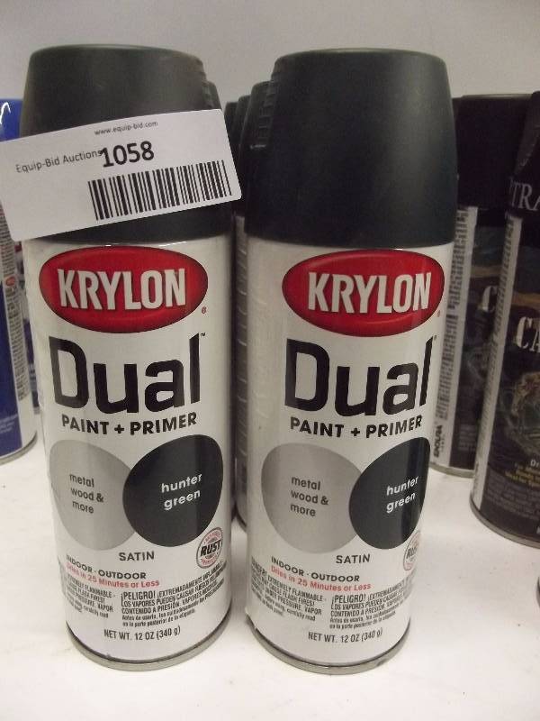 KRYLON DUAL PAINT & PRIMER | TallTSales | Equip-Bid