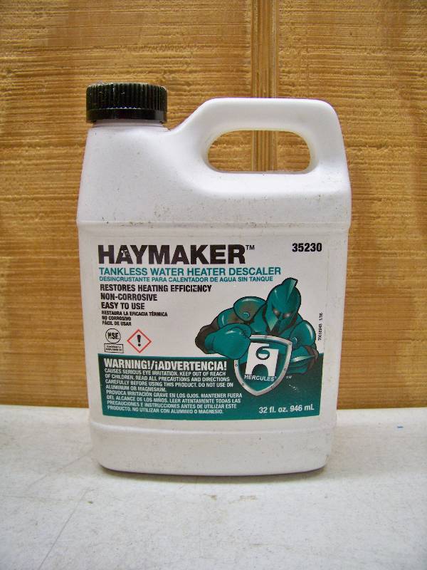 6 Bottles Haymaker Tankless Water Heater Descaler | Belton All Star ...