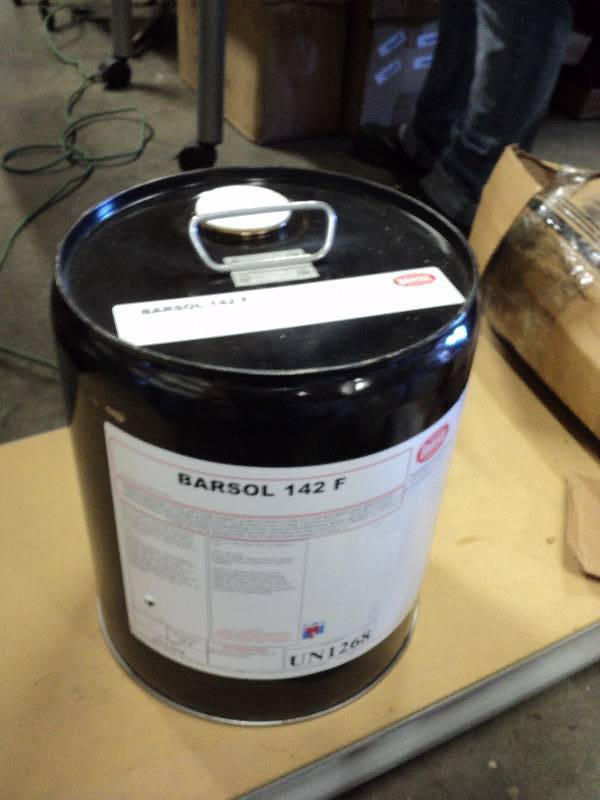 Barsol Solvents 142 F UNI268 Kleen Sol KT301, 33 lbs, 5 gallon | Year ...
