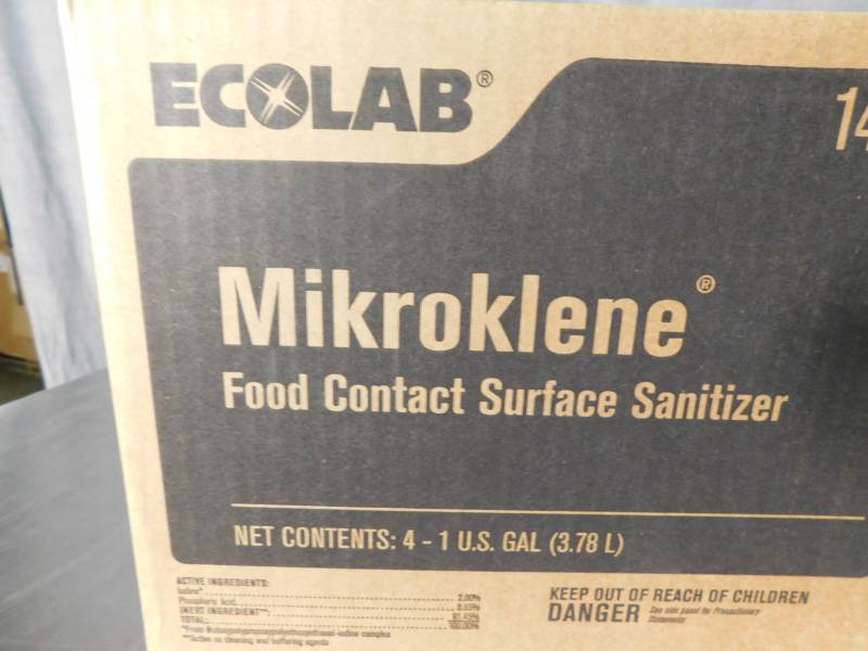 Ecolab Mikroklene Food Contact Surface Sanitizer | Mechanical, Plumbing ...