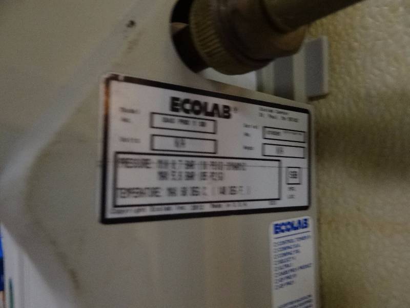 Ecolab (3) Station Cleaning Chemical Dispensers With Faucet and ...