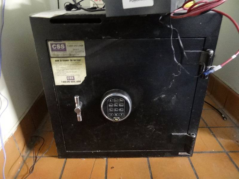 CSS Safe With Electric Keypad | Manhattan Multi Restaurant Construction ...