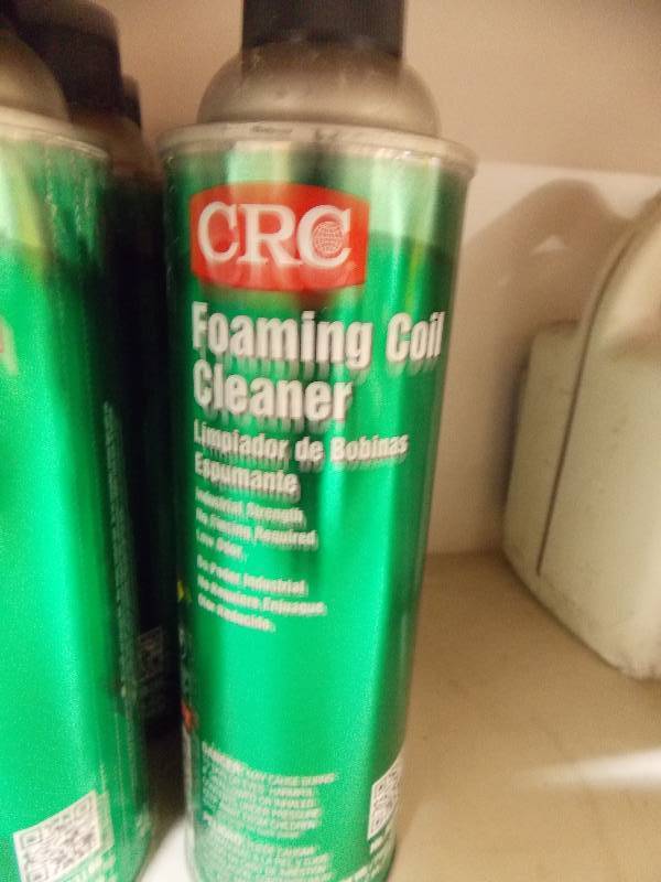CRC Foaming Coil Cleaner | TTT Attic Stairs! Comfort Zone Blue Mat ...