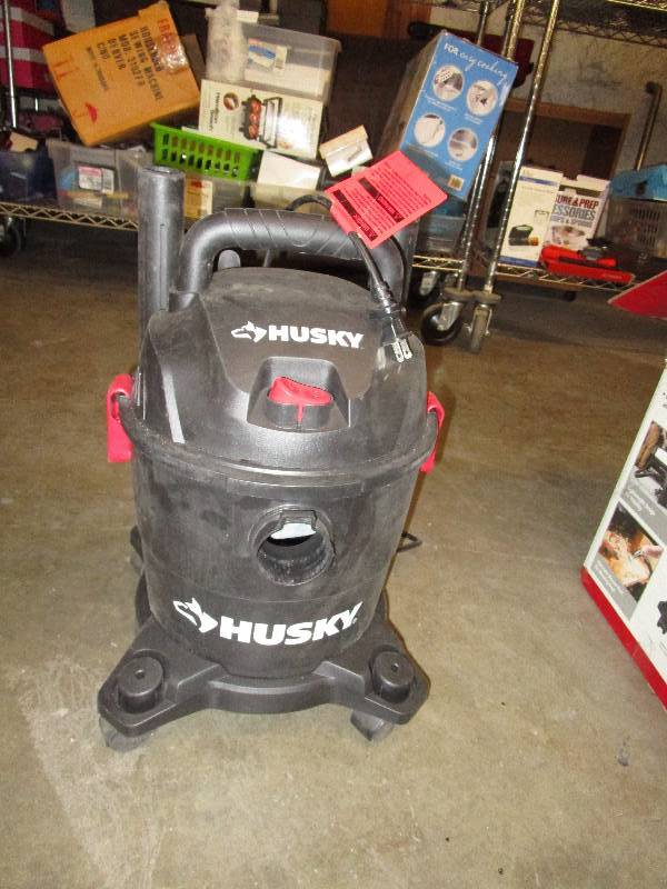 Husky shop vacuum | Three-6-Eight The Bunker Auctions by Fleetsale ...