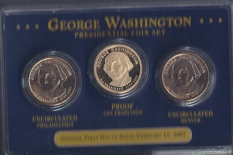 George Washington Presidential Coin Set | Invest in precious metals ...