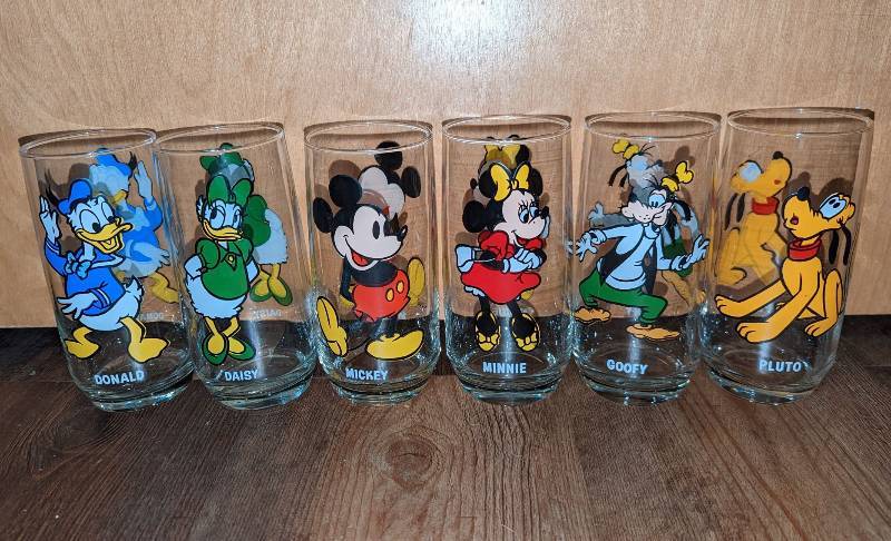Oh So Loved Auctions * Collectible Mickey/Disney Glassware * Holland ...