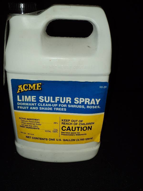 (1) new full gallon ACME Lime Sulfur Spray | The Resale Stand auction ...