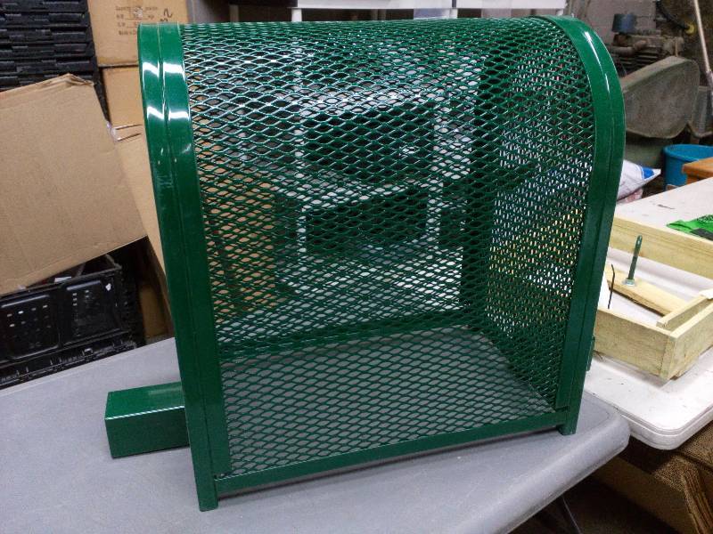 Commercial Heavy duty Metal Cage for Gas Meters, Pipes ETC ...