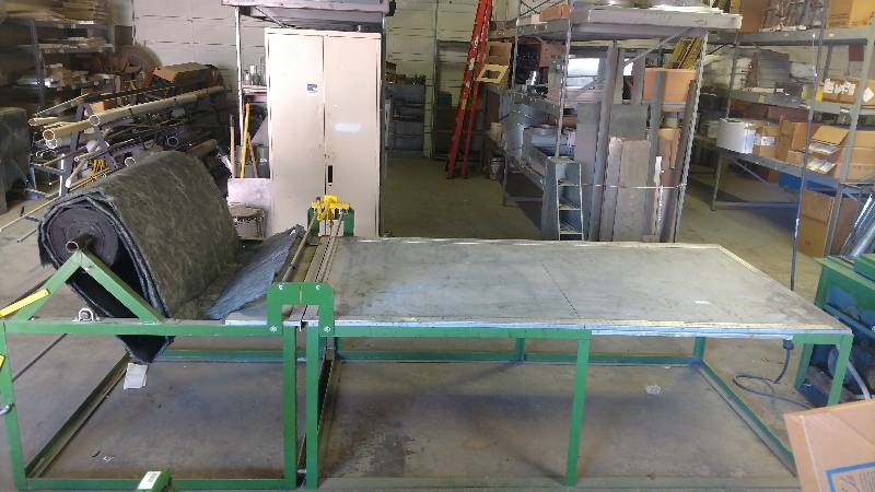 Duct Liner Lay Out Table | Complete Sheet Metal Fabrication Shop and ...
