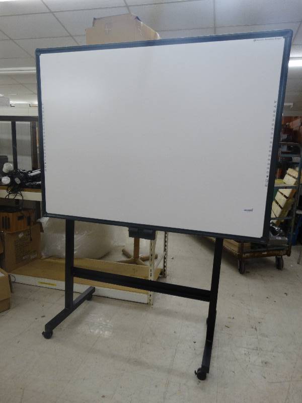 Smart board w/stand on wheels - no cords. | North Wichita Warehouse ...