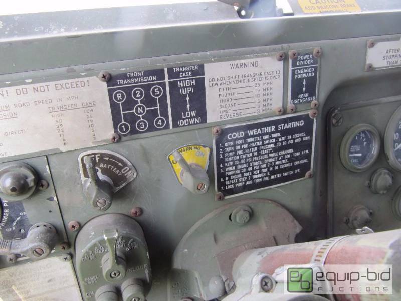 1972 AM GENERAL M816 ARMY 6x6... | Midland Truck Sales Owner Retirement ...