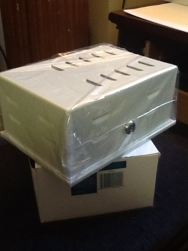 Nice metal heavy duty thermostat lock box new | RAYTOWN WAREHOUSE ...