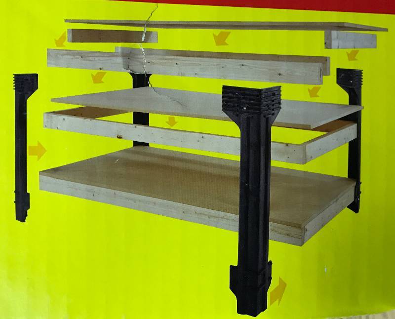 2x4 Basics AnySize Workbench Kit custom workbench to fit anywhere you ...