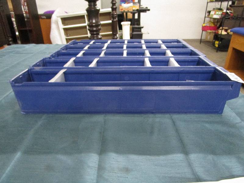 Heavy duty plastic nut and bolt bins | Medical Inventory Closeout in ...