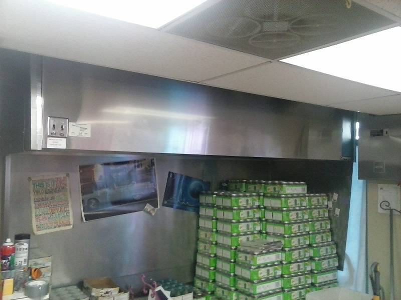 CaptiveAire 4' x 10' Commercial Cooking Hood with Fire Suppression ...