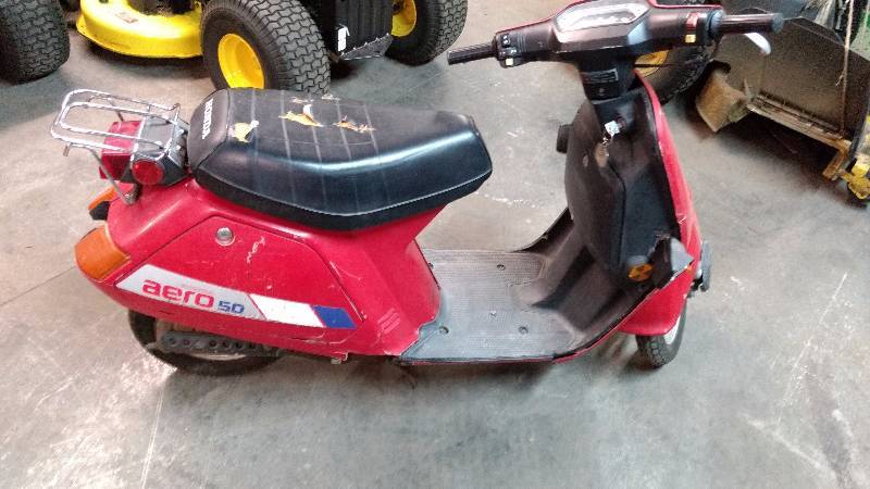 Honda Aero 50 Scooter Model# NB50M | Little Joes Summer Smash | Equip-Bid
