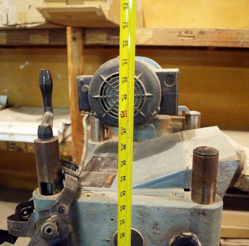 Delta Planer M# 62-185 - Works! - On NICE Metal Shop stand w/wheels ...