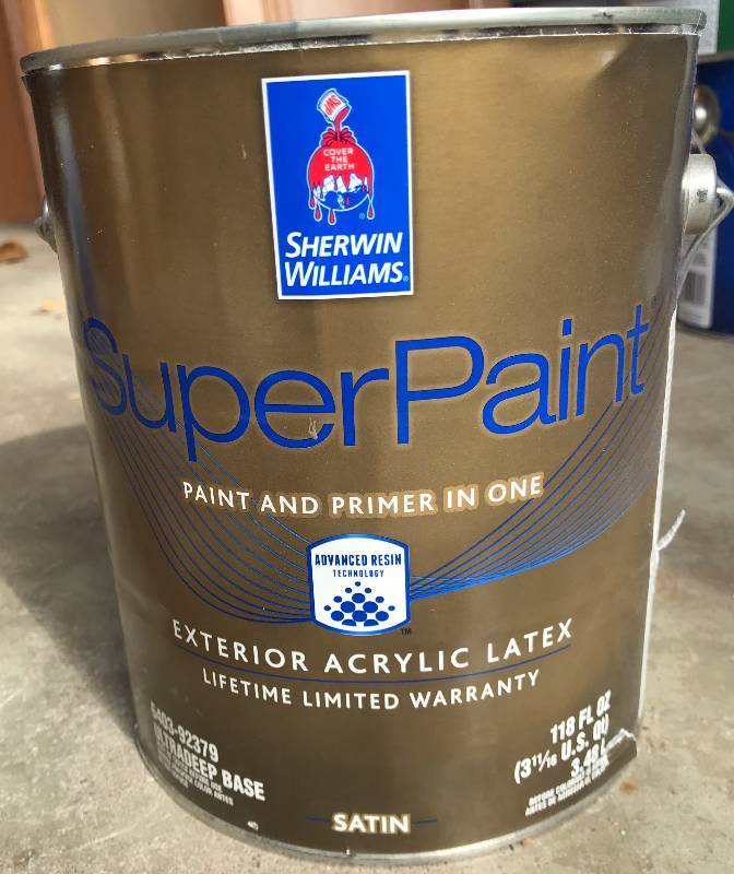 Sherwin williams super paint exterior store