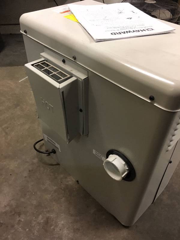 Hayward H100ID1 Universal H-Series 100,000 BTU, Natural Gas, Above ...