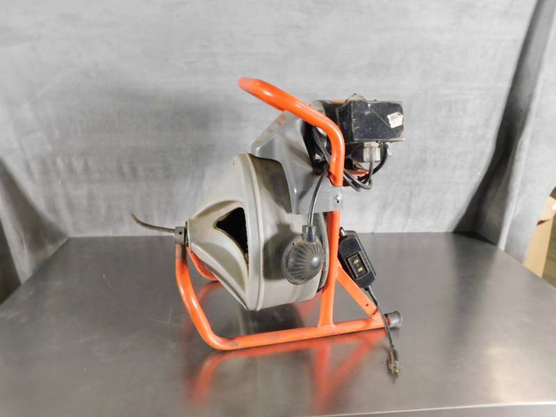 Ridgid Kollmann K-380 Electric Calble Drum Machine | Above The Caves ...