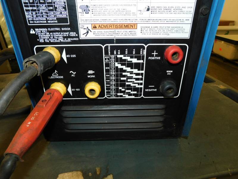 Miller Thunderbolt Ac/dc 230 Volt 1phase Stick Welder # 902775 | Miller ...