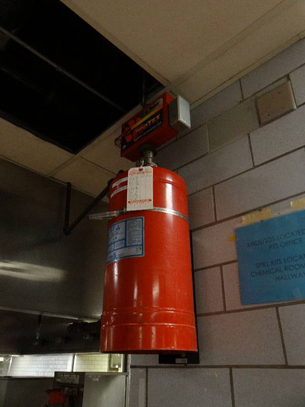 Kitchen Knight PCL-350 Gallon Pressurized Fire Suppression Tank With ...