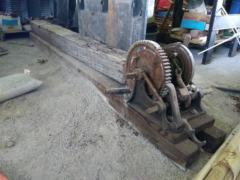 VINTAGE Sasgen Derrick Co WINCH | Edgerton Retirement Auction #3 by ...