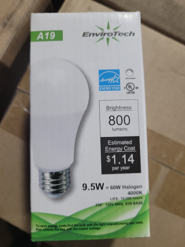 DEPOT DADDY THURSDAY AUCTION - BRAND NEW LED LIGHTING – ENVIROTECH BR30 ...