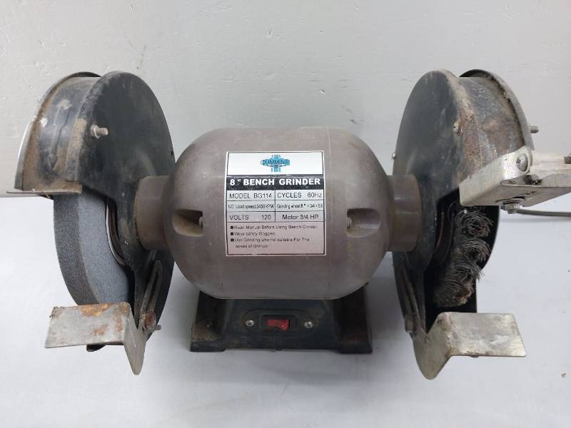KC Bids Tool & Home Auction Featuring: A/c Manifold Gauge Set, Lummins Bench Grinder, Aluminum ...