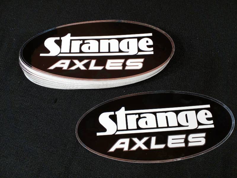 Strange Axles Decal Stickers | Deal Commander October Sale * Tools ...