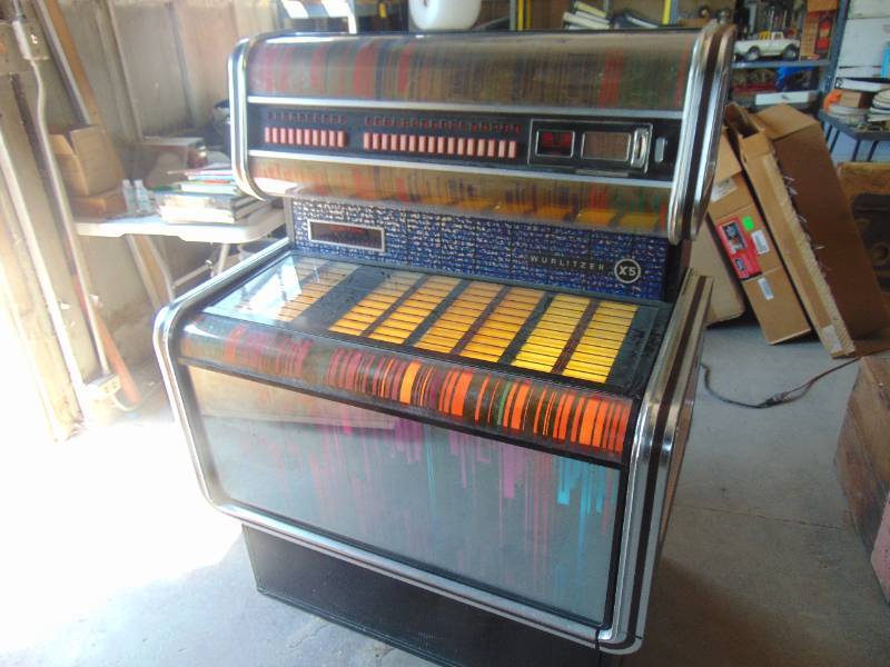 Peabody Ks - Wurlitzer Juke Box - Pizza Prep Table - Bentwood Chairs ...