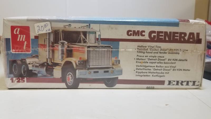 AMT GMC General Semi Truck / 1/25 scale model Kit / #6659 / box sealed ...