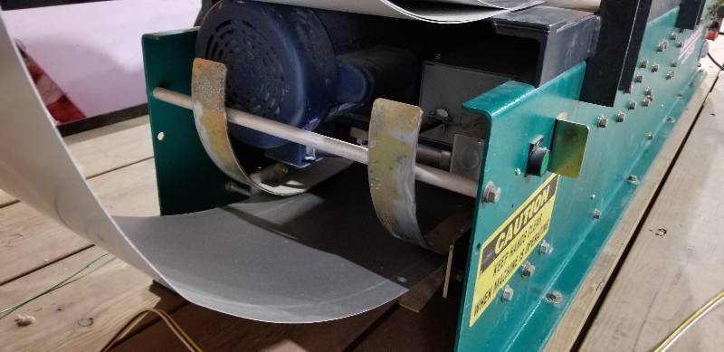 Jobsite JS5 Seamless Gutter Machine with Trailer | Jobsite JS5 Seamless ...