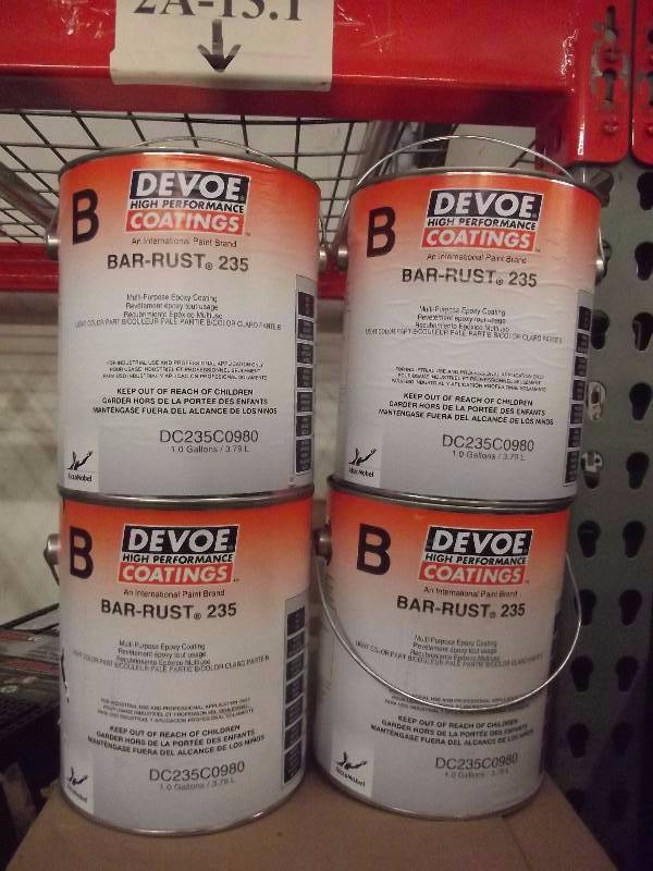Lot of Devoe High Performance Coatings Bar-Rust 235 | ALS January ...